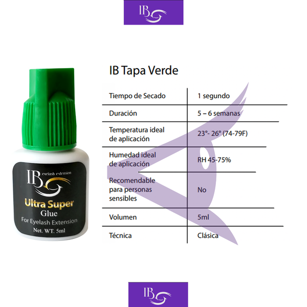 Adhesivo IB Tapa Verde Original