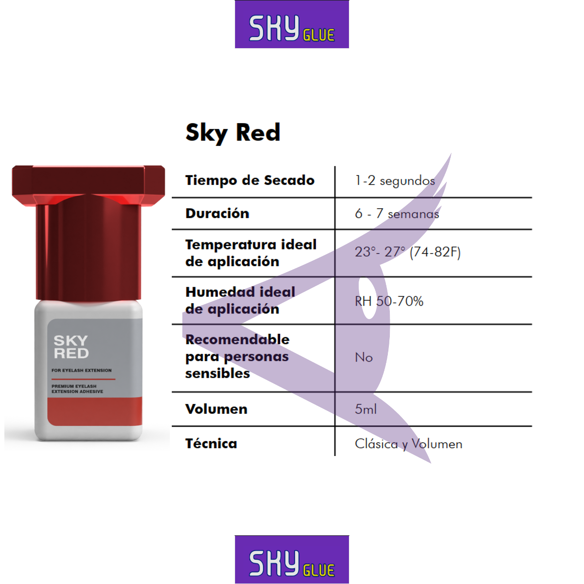 Adhesivo Sky Red